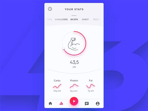 Bodybuilder By Vladimir Gruev For Heartbeat On Dribbble