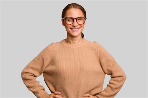 Premium Photo Confident Keeping Hands On Hips