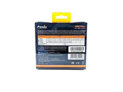 Fenix HM61R V2 review | L-shaped headlamp with 1600 lumens | 1Lumen.com