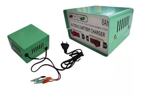 Cargador De Bateria Para Autos Y Motos 12v Y 6vp001 Cuotas Sin Interés