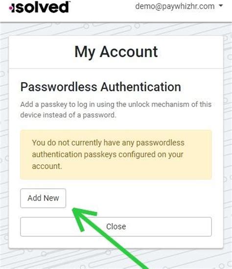 How To Set Up And Modify Passwordless Login