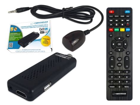 Tuner Dekoder DVB T2 HEVC H 265 ESPERANZA EV109R Sklep Opinie Cena