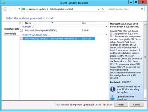 Sqlcoffee Windows Update Offers To Apply Sql 2102 Sp1 On Sql 2014