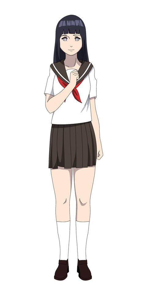 Hinata Hyuga Student Render By Arisusenpai On Deviantart