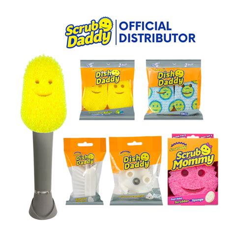 Scrub Daddy Dish Daddy Starter Pack Shopee Malaysia