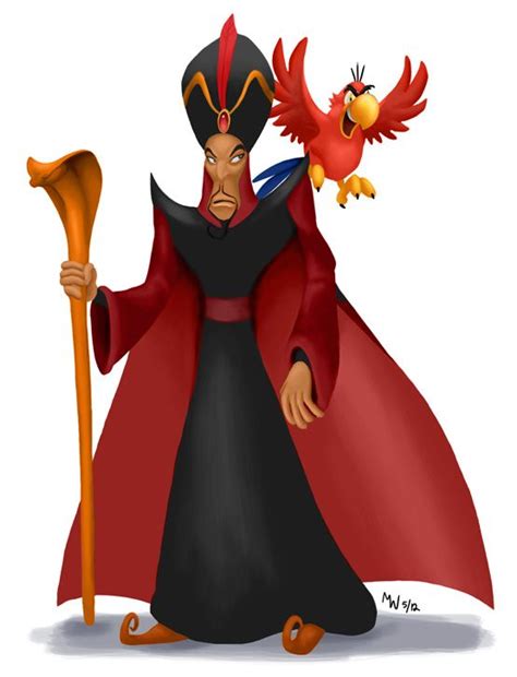 Jafar Images Iago And Original Storyboard Drawing Of Jafar And Iago