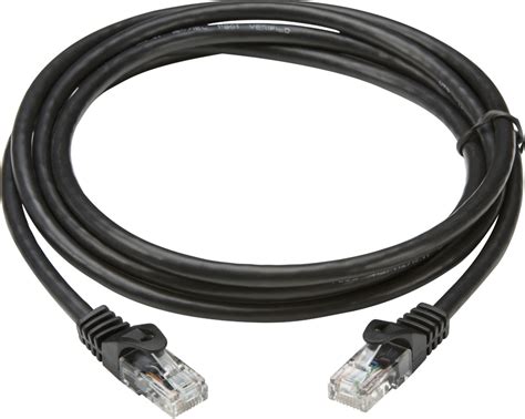 Knightsbridge Black 5 Meter Utp Cat6 Networking Cable Netc65m Rs