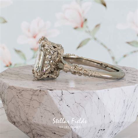 Vintage Inspired Gold Engagement Rings