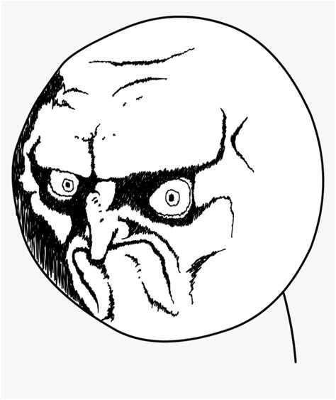 Rage Comic Faces Png No Rage Face Png Transparent Png Kindpng