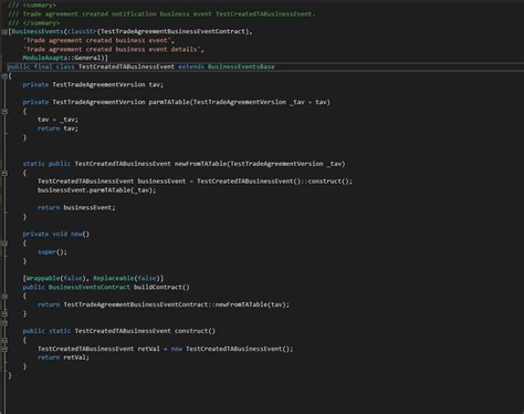Microsoft Dynamics 365foax Hub Custom Business Events Part 2