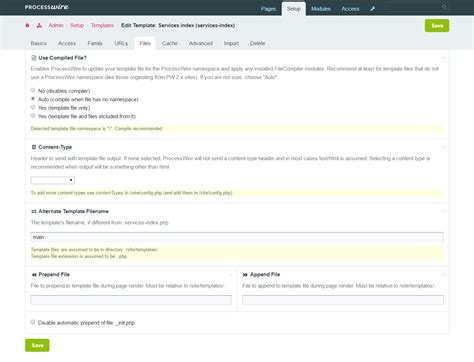 News Section Setup Query Getting Started Processwire Support Forums