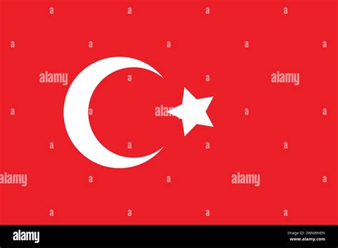 National Flag Of Turkey Background Of Turkey Stock Vector Image And Art Alamy