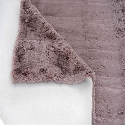 ΧΑΛΙΑ Γούνινο Χαλί Shaggy 160x230 Rabbit Skin Pink