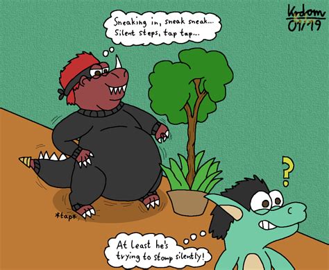 Loud Sneaking Steps — Weasyl