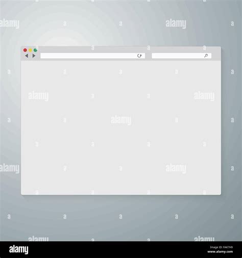 Vector Illustration Of The Browser Window Stock Vector Image And Art Alamy