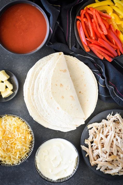 Rotisserie Chicken Enchiladas