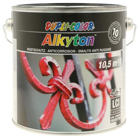 DUPLI COLOR Alkyton RAL 9005 Tiefschwarz Glanz 2 5 L 2 5 L Glanz
