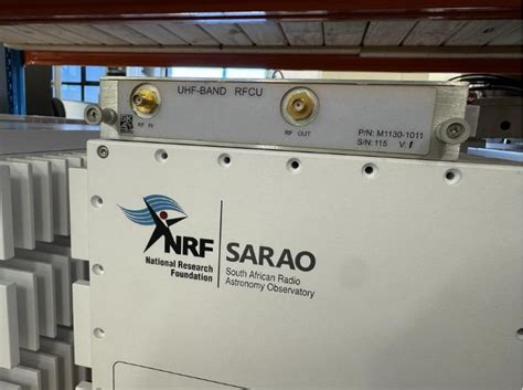 Digitizer Technology Uhf Band Radio Frequency Conditioning Unit South… Nrf Sarao South