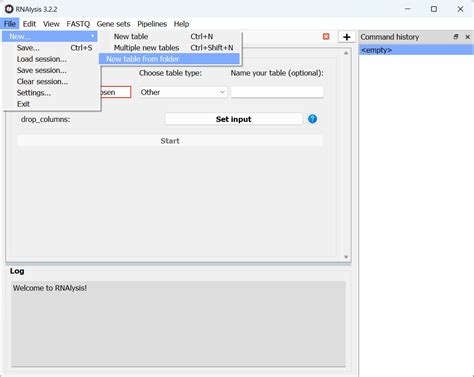 User Guide Graphical Interface — Rnalysis 380 Documentation