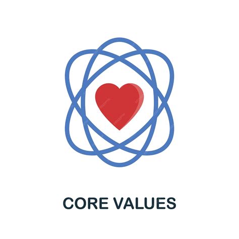 Premium Vector Core Values Icon Monochrome Simple Core Values Icon