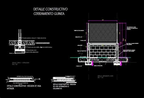 دانلود دتایل اتوکد دیوار سنگی و فنس در محوطه Dwg Autocad Sms Blocks