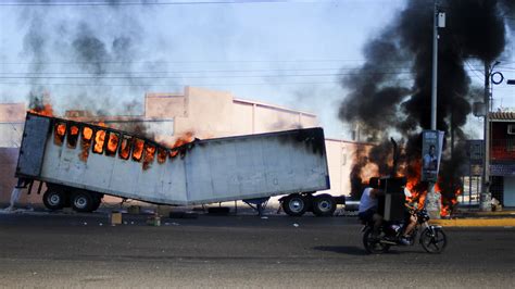Mexican Authorities Say 10 Military Personnel 19 Cartel Members Killed