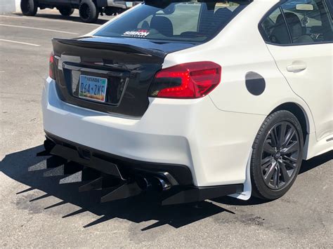 2015 Wrxsti Rear Diffuser V3 Invictus Aero
