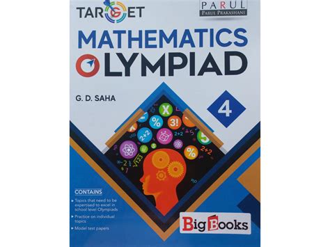Target Mathematics Olympiad Class 4 Math Olympiad Book