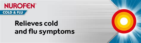 Nurofen Cold & Flu Tablets 200mg/5mg, 16 Pack - Sinus, Sore Throat ...