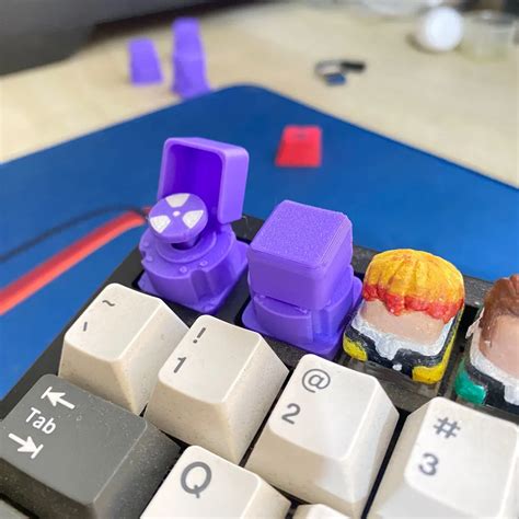 Nuclear Launch Switch Keycap Free 3d Print Model Makerworld