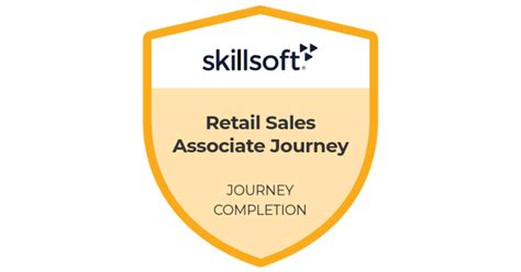 Retail Sales Associate Journey • Itzel Leaf • Skillsoft® Digital Badge