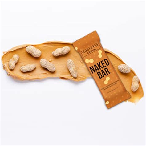 NAKED Peanut Butter Crunch Protein Bars High Protein Snacks Made With