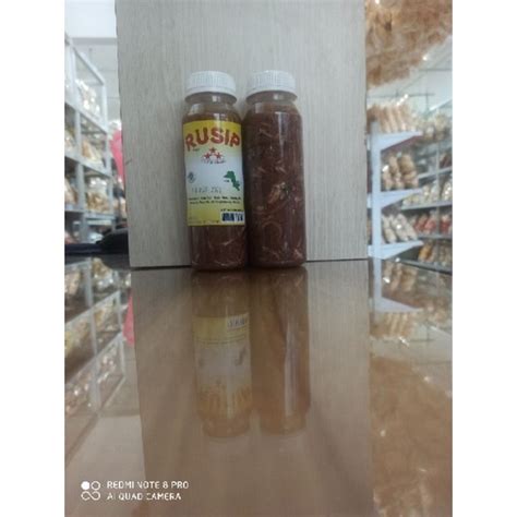 Jual Rusip Bangka Cap Bintang Rusip Bangka Makanan Bangka Snack Bangka Shopee Indonesia
