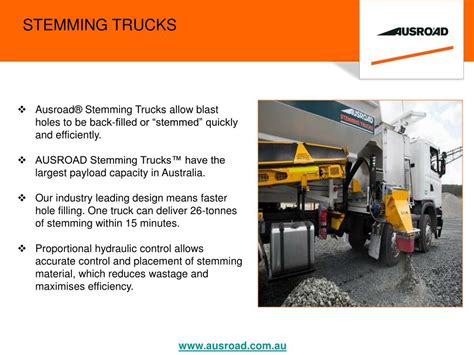 Ppt Ausroads Stemming Mining Trucks Powerpoint Presentation Free