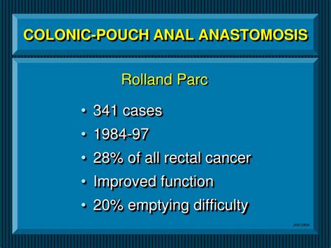 Ppt Management Of Rectal Cancer Jacques Heppell Md Mayo Clinic