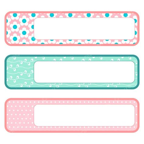 Name Sticker Vector Art Png Name Stickers Cute Style Stickers Name