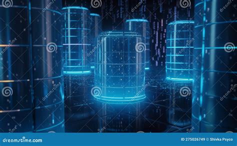 Image Of Big Concept Digital Data Flow Transferring Generative Ai Stock