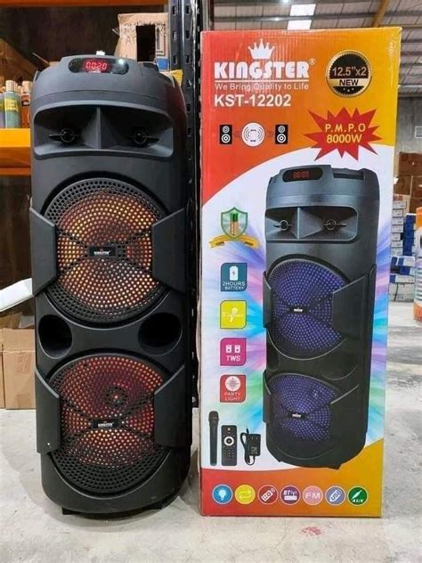 Karaoke Bluetooth Speaker With Mic Audio Soundbars Speakers Amplifiers On Carousell
