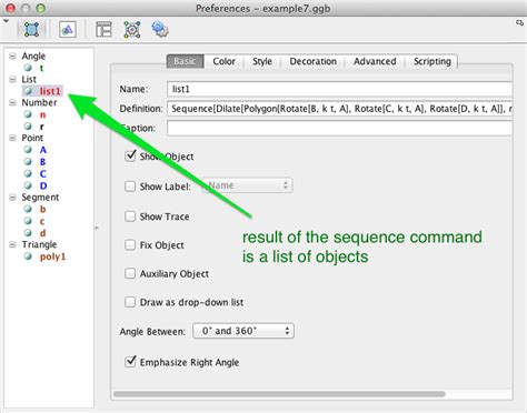 More About Sequence GeoGebra
