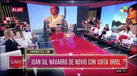 Juan Gil Navarro De Novio Con La Modelo Sofía Oriol Ar