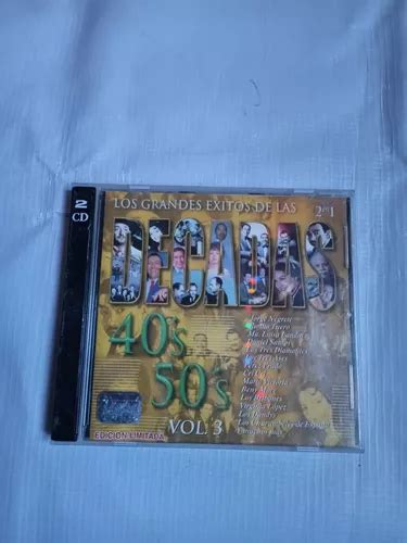 Los Grandes Éxitos De Los 40s 50s Álbum Doble Discos Compact Mercadolibre