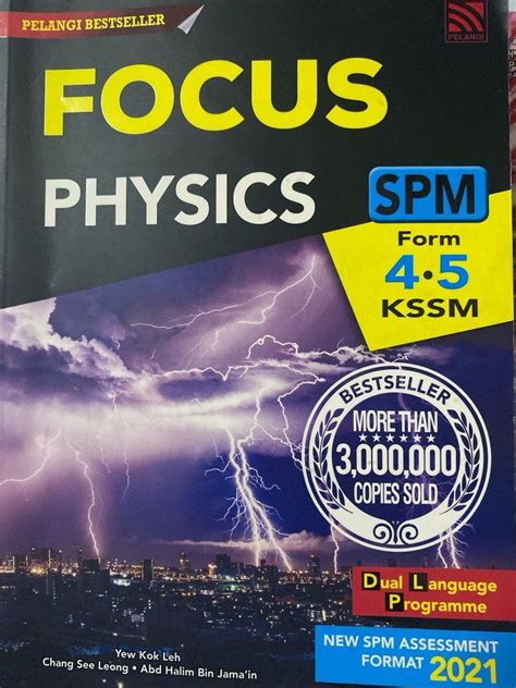 Focus Physics Spm Hobbies And Toys Books And Magazines Textbooks On