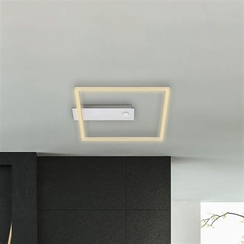 Nici Led Sensor Ceiling Light Square Aluminium Uk