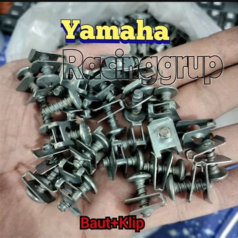 Jual 20 Pcs Baut Klip Yamaha Baut Klip Body Yamaha Shopee Indonesia