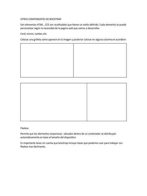 Otros Componentes De Boostrap Pdf
