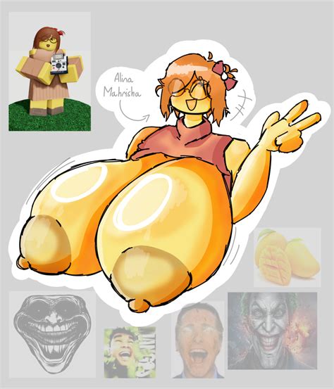 Rule 34 1girls 67 Absurd Res Alina Mahrisha Areolae Big Breasts Blood