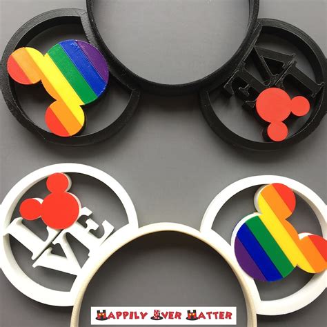 Rainbow Mickey Etsy