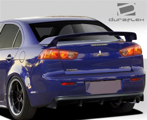 Diffuser For Mitsubishi Lancer 2008 2017 AVB Sports Car Tuning Spare Parts