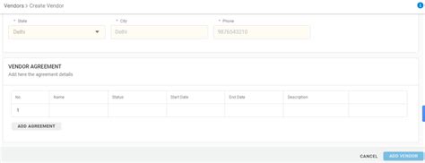 Vendor Management With Vendor Creationadding Process Manual