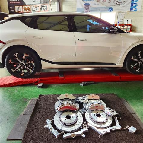 스톨츠브레이크 Ev6 Gt 프론트8p브레이크 리어4p브레이크 Epb전자파킹 차종 기아